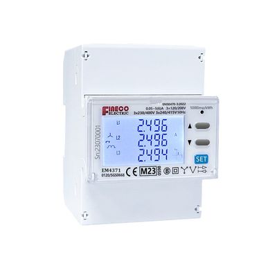 EM4370 Series 3 Phase Bypass Electric Meter with Temperature -25 to +75