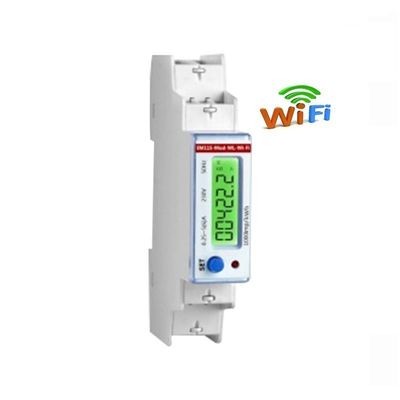 Single Phase Wifi Energy Meter EM115-Mod-WL DC 230V 45A for Energy ...