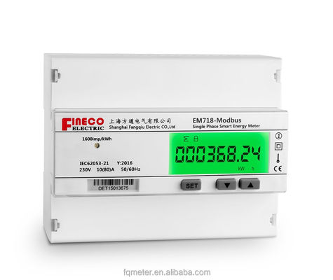 EM718 230V 10 80 A Multi Tariff Power Consumption Electrical Meter Remote