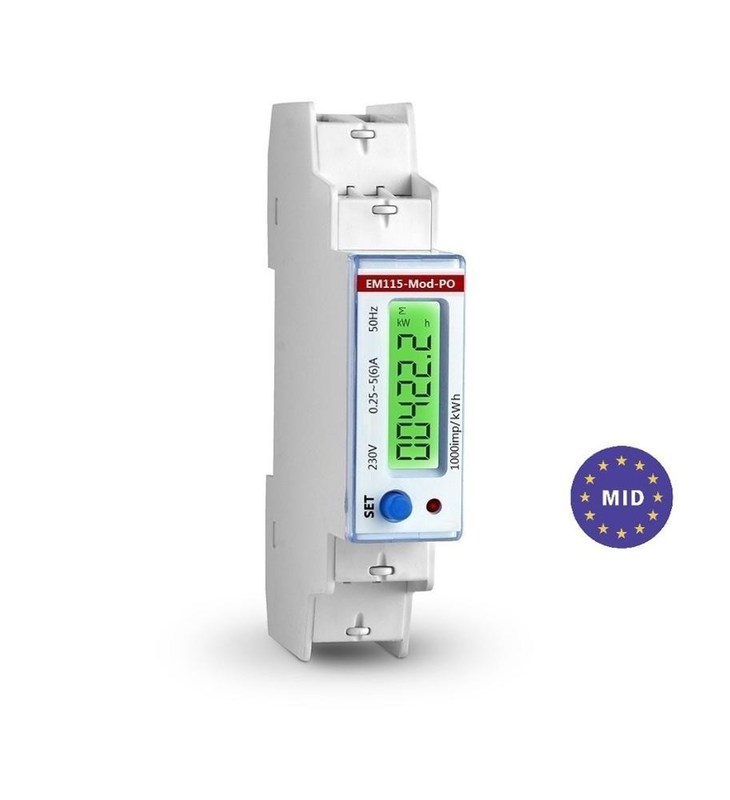 EM115-Mod-PO 120/230V 100A AMR DC Electricity Meter Cards for Smart ...