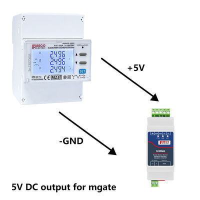 High Precision Modbus RTU Three Phase Power Analyzer for Energy ...